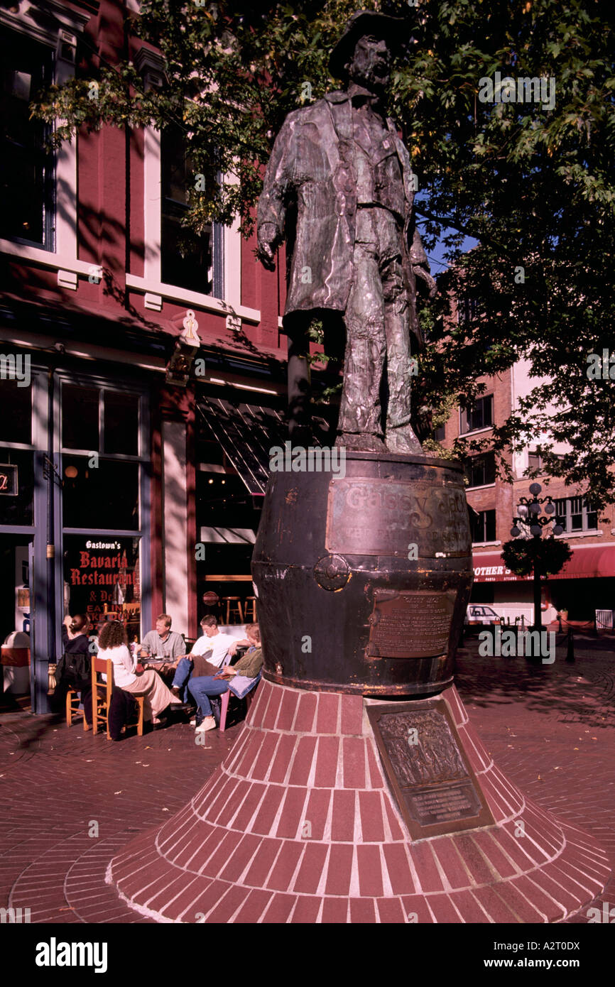 The "Gassy Jack" Statue at "Maple Tree Square" in Historic Gastown ...