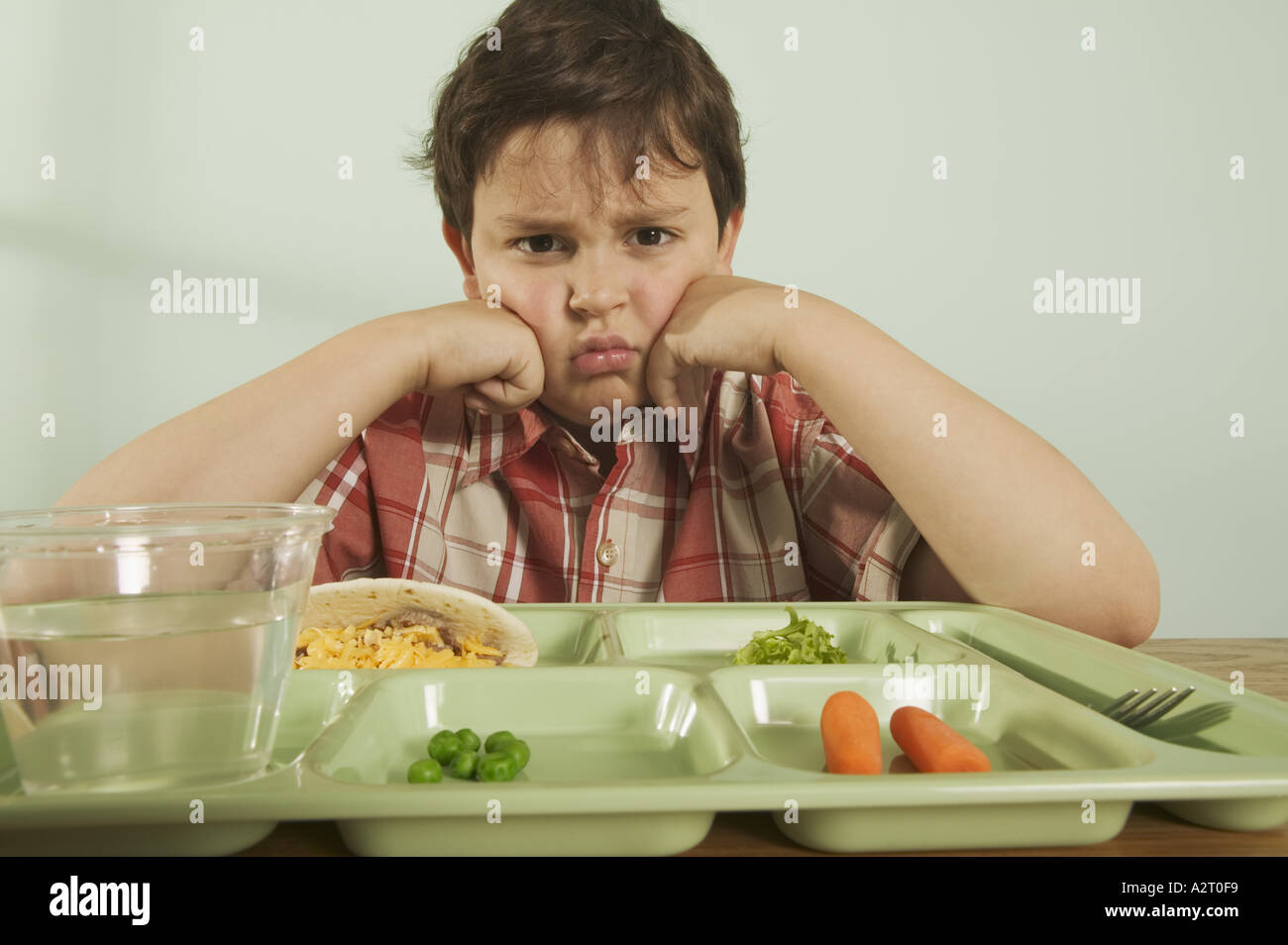 Fat kids eating food hi-res stock photography and images - Alamy