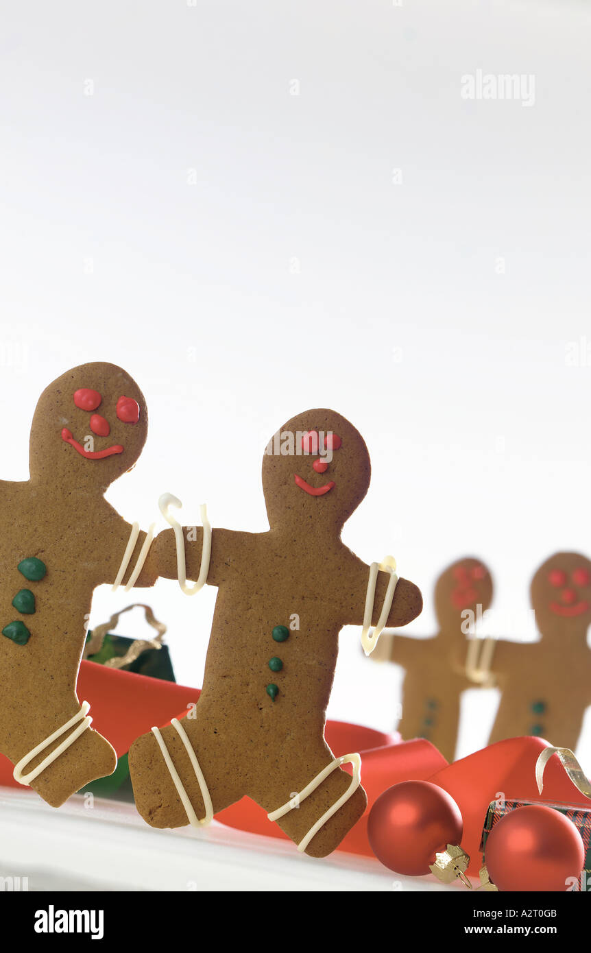 christmas ginger bread figures Stock Photo - Alamy