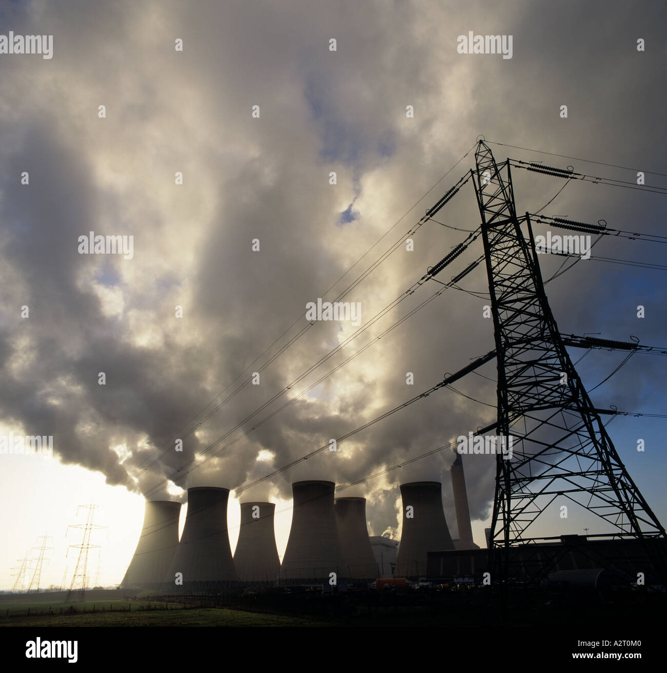Drax power station near selby hi-res stock photography and images - Alamy