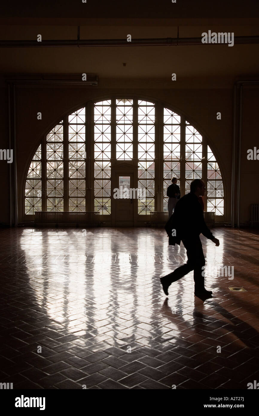 Ellis Island Window in the Great Hall Registry room second level ...