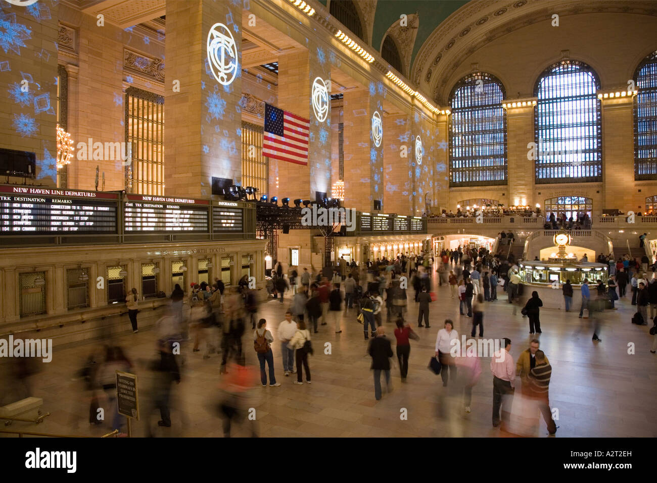Ticket Hall at Grand Central Station New York City USA Stock Photo - Alamy