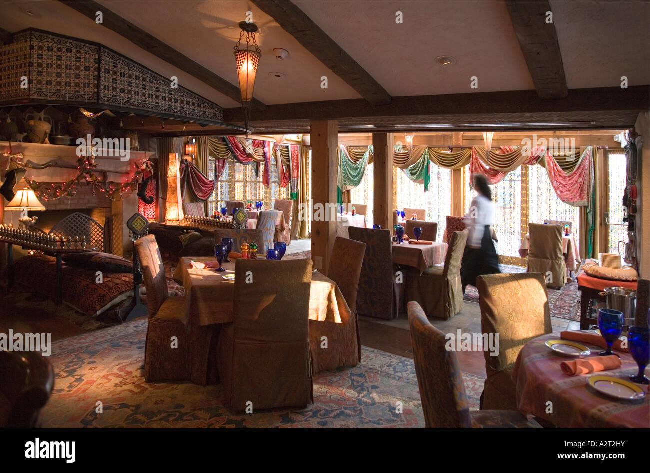 Rat's Restaurant (Kafe Kabul room). Located in Grounds For Sculpture ...