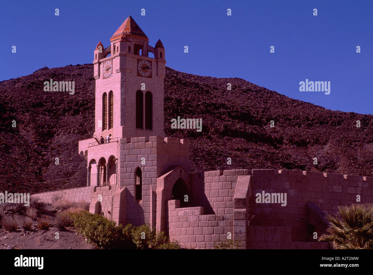 Scotty's Castle built 1927 by Albert Johnson in Grapevine Canyon in ...
