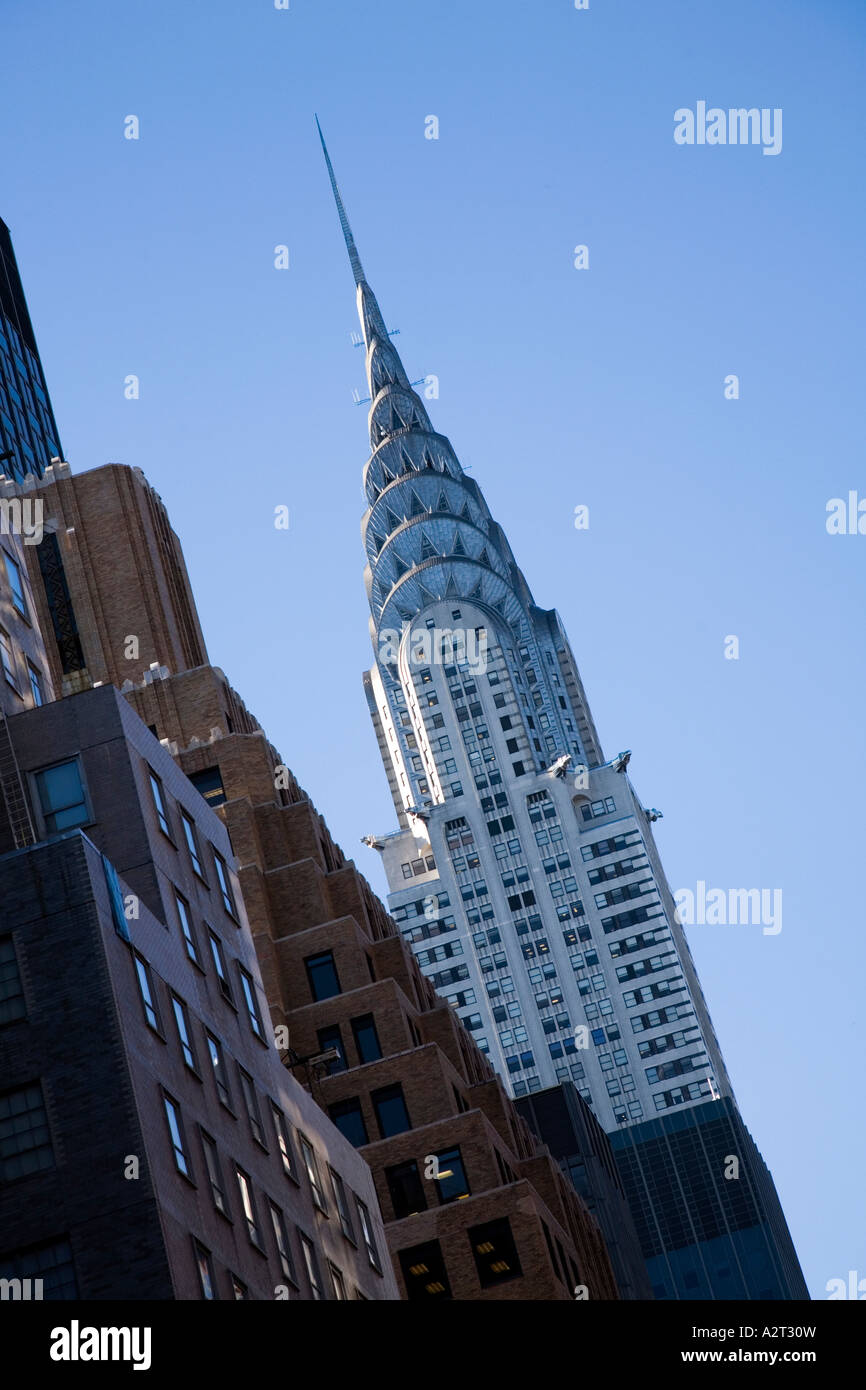 The Chrysler Building Eagle New York City High Resolution Stock ...