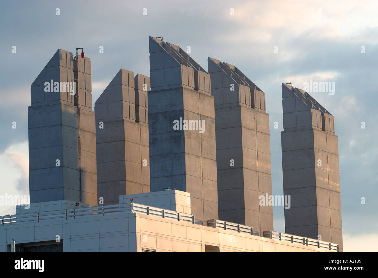 Ventilation Shaft for Underground Highway Boston Massachusetts Stock ...