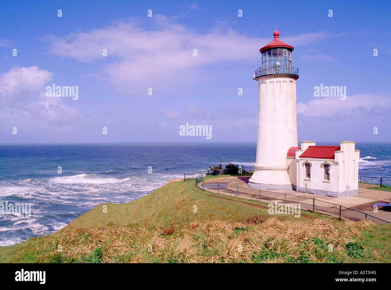 The "North Head" Lighthouse (built in 1896) in "Cape Disappointment ...