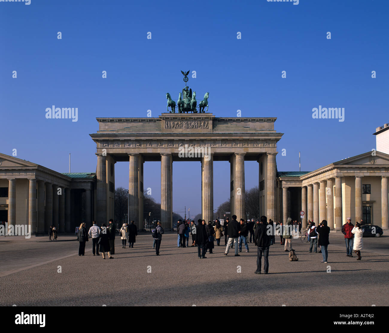 Europa Europe Germany Deutschland Berlin Brandenburger Tor Gate Stock ...