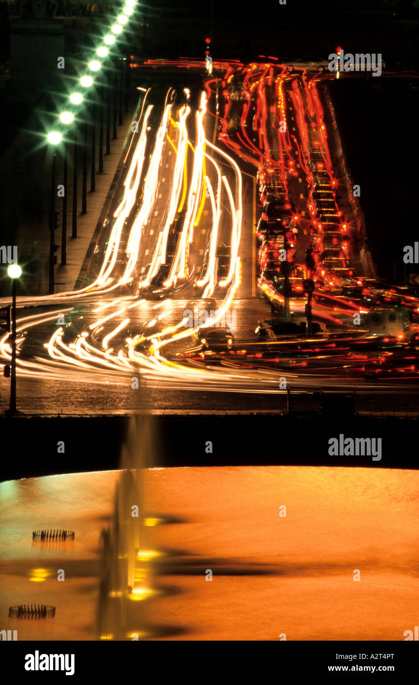 France, Paris, Paris lights, Iena Bridge Stock Photo - Alamy
