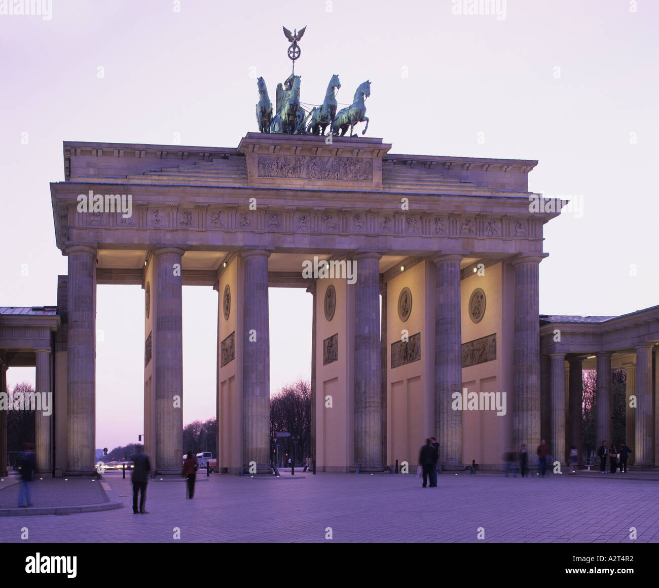 Europa Europe Germany Deutschland Berlin Brandenburger Tor Gate Stock ...