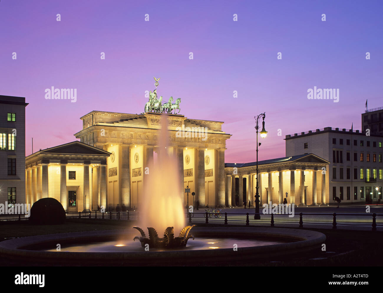 Europa Europe Germany Deutschland Berlin Brandenburger Tor Gate Stock ...