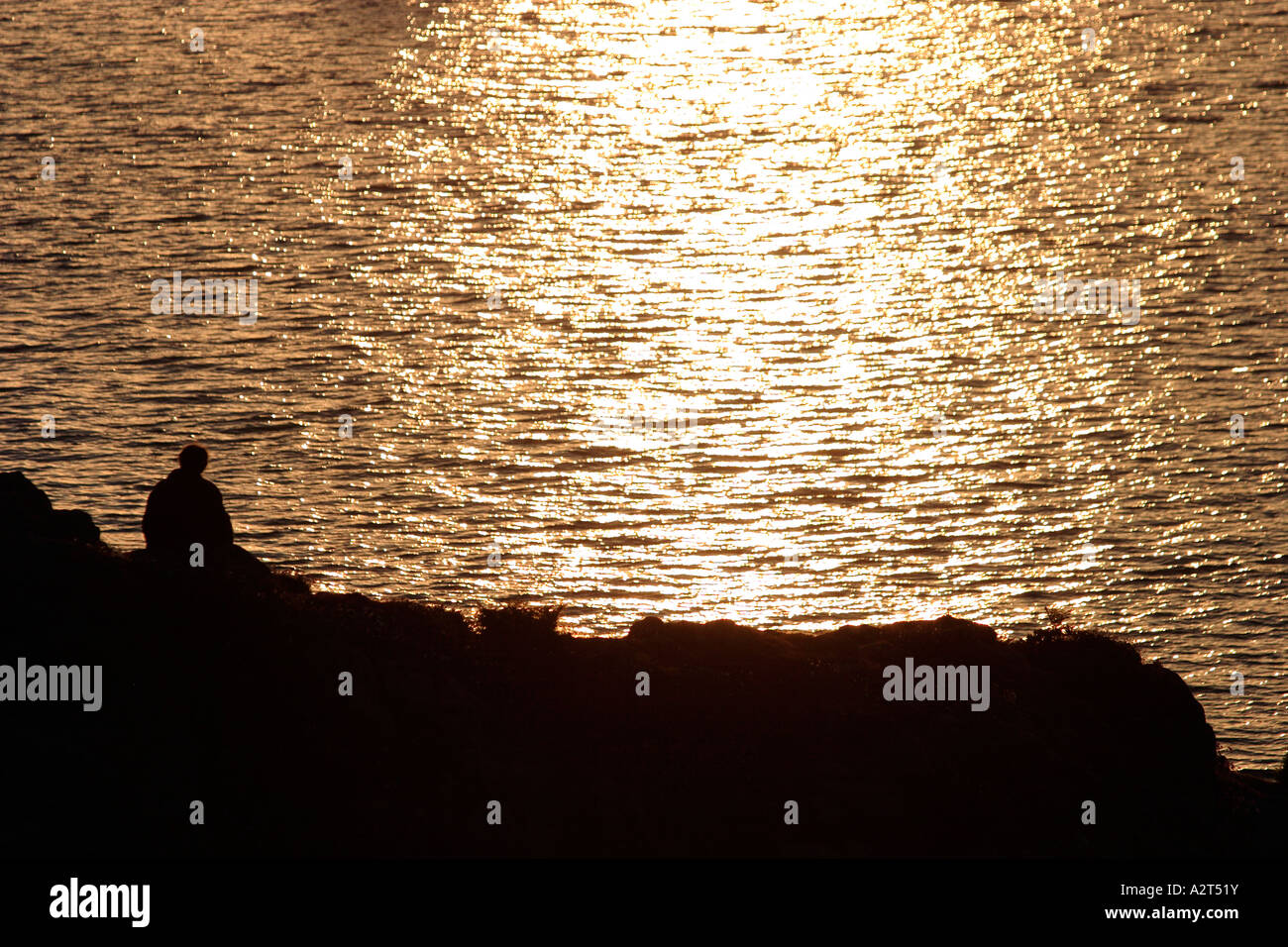 France, Normandy, sunset Stock Photo - Alamy