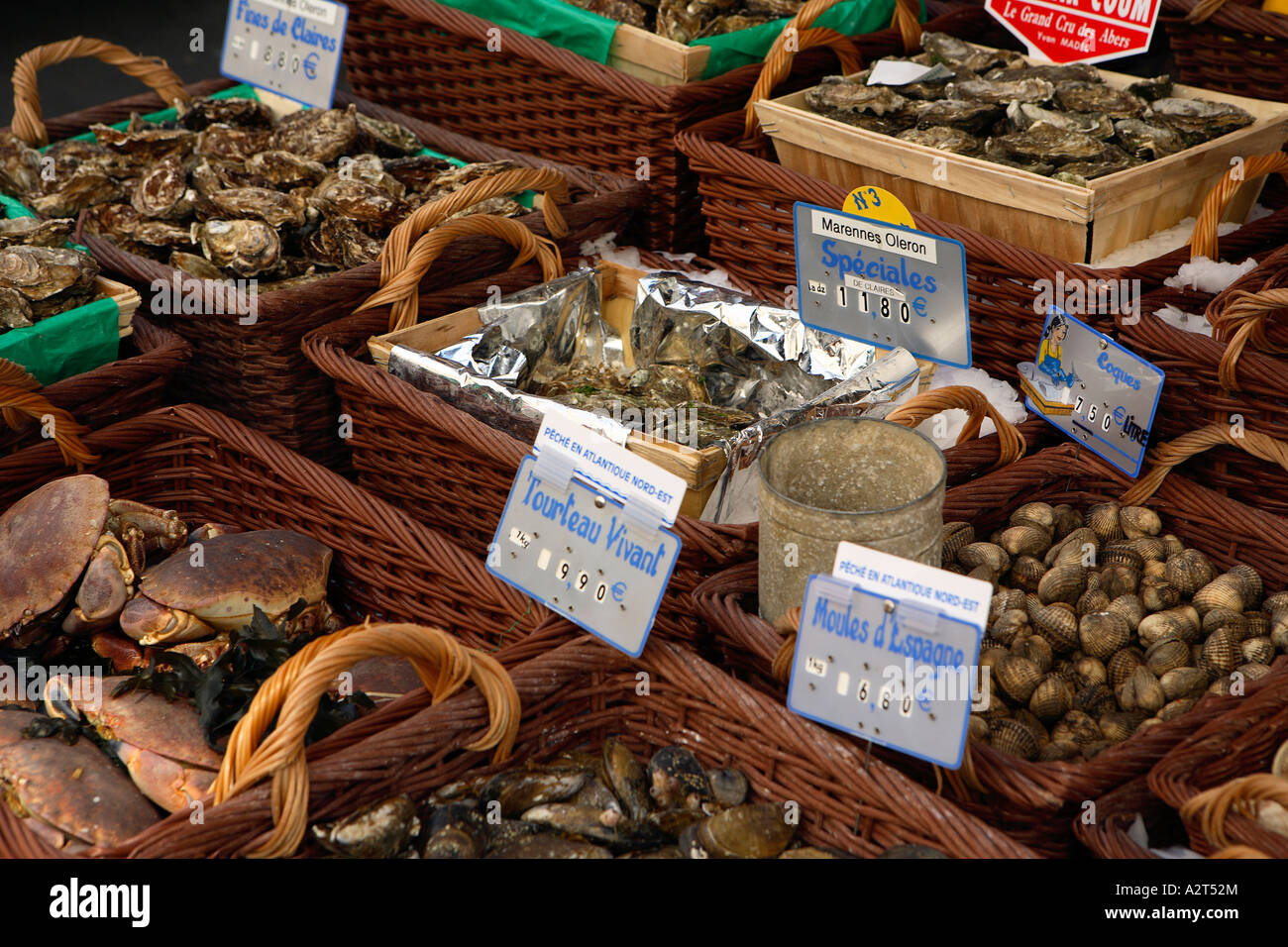 France, Normandy, seafood Stock Photo - Alamy