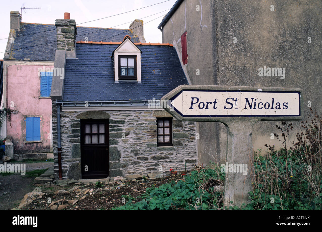 France, Morbihan, Ile de Groix, Quehello Stock Photo - Alamy