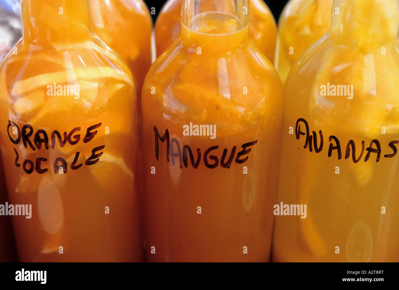 France, Martinique, rum punch Stock Photo - Alamy