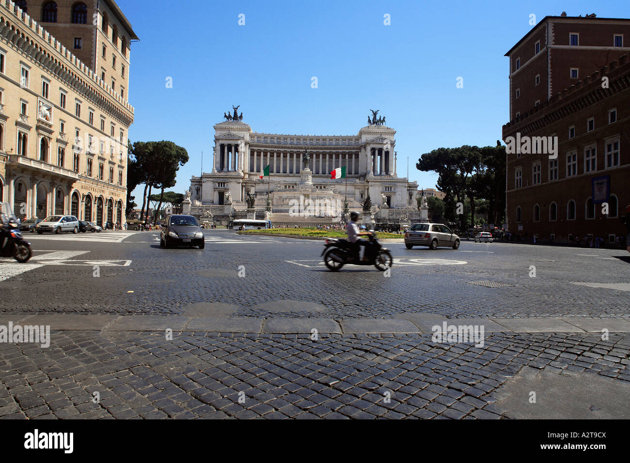 Italy, Lazio, Rome, Piazza Venezia (square Stock Photo - Alamy