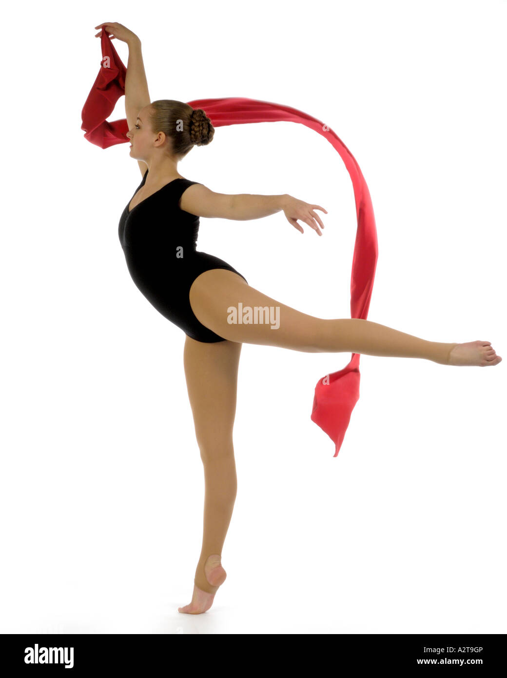 Arabesque ballet cutout hi-res stock photography and images - Alamy
