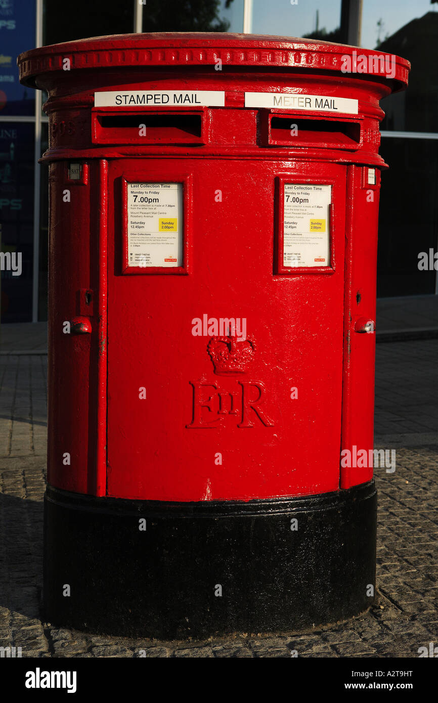 United Kingdom, London, a letter box Stock Photo - Alamy