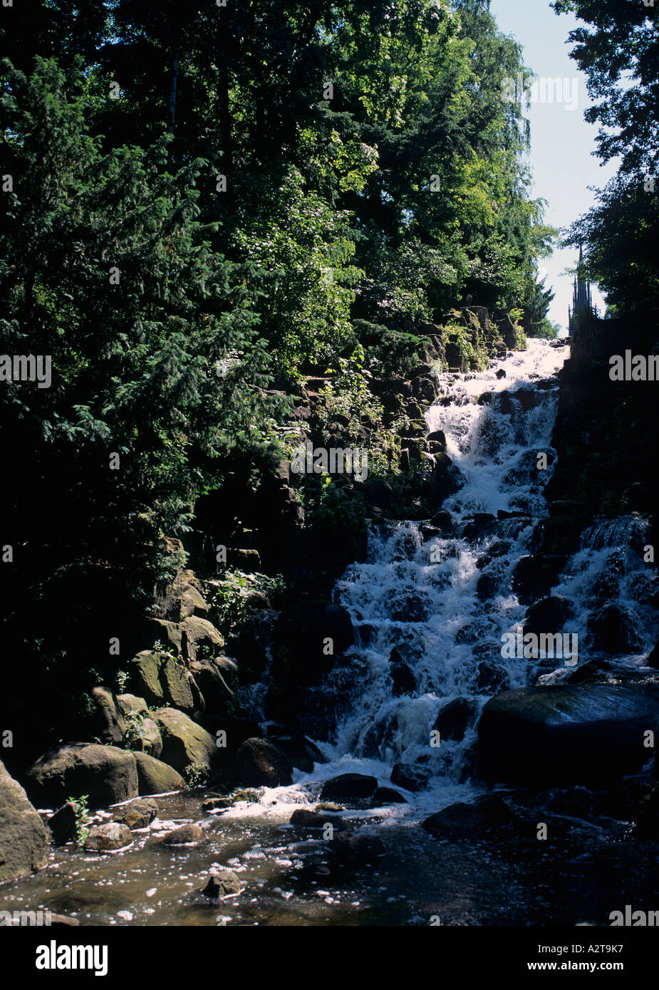 Viktoriapark berlin waterfall High Resolution Stock Photography and ...