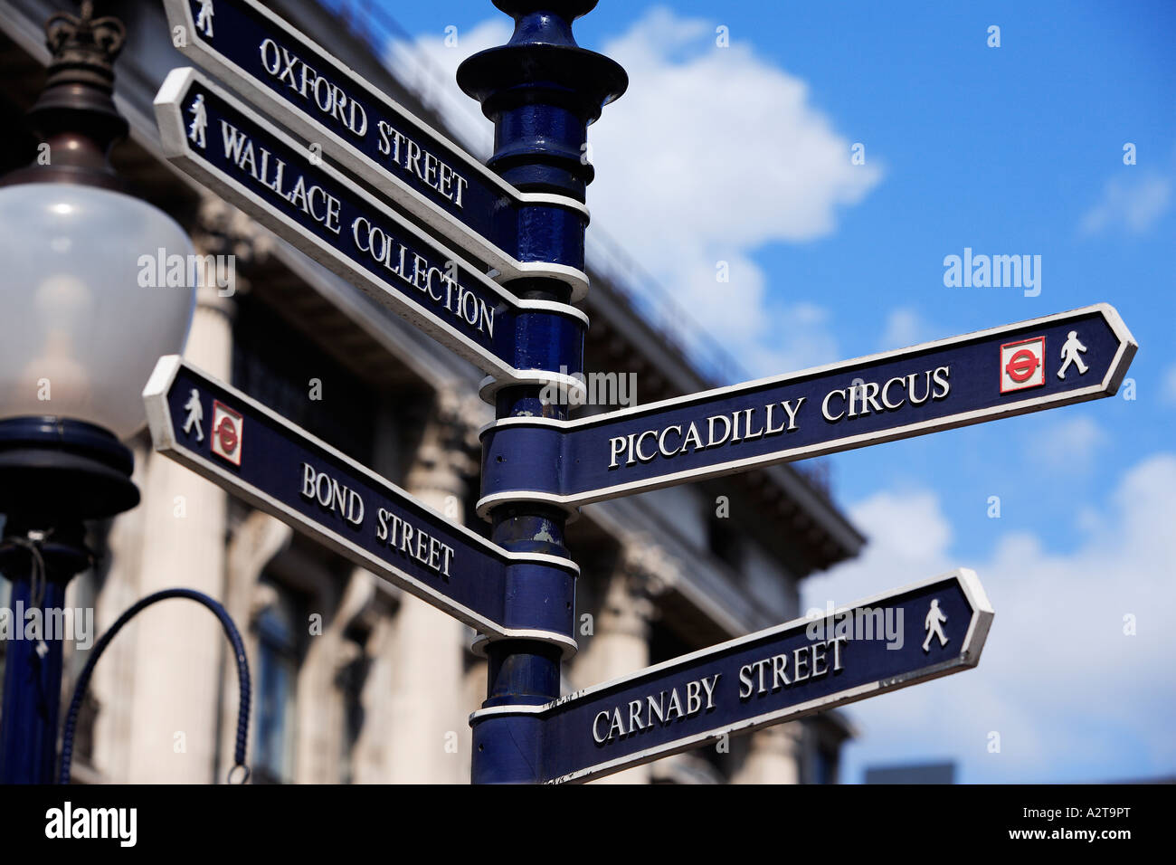 United Kingdom, London, Oxford Circus, street sign Stock Photo - Alamy