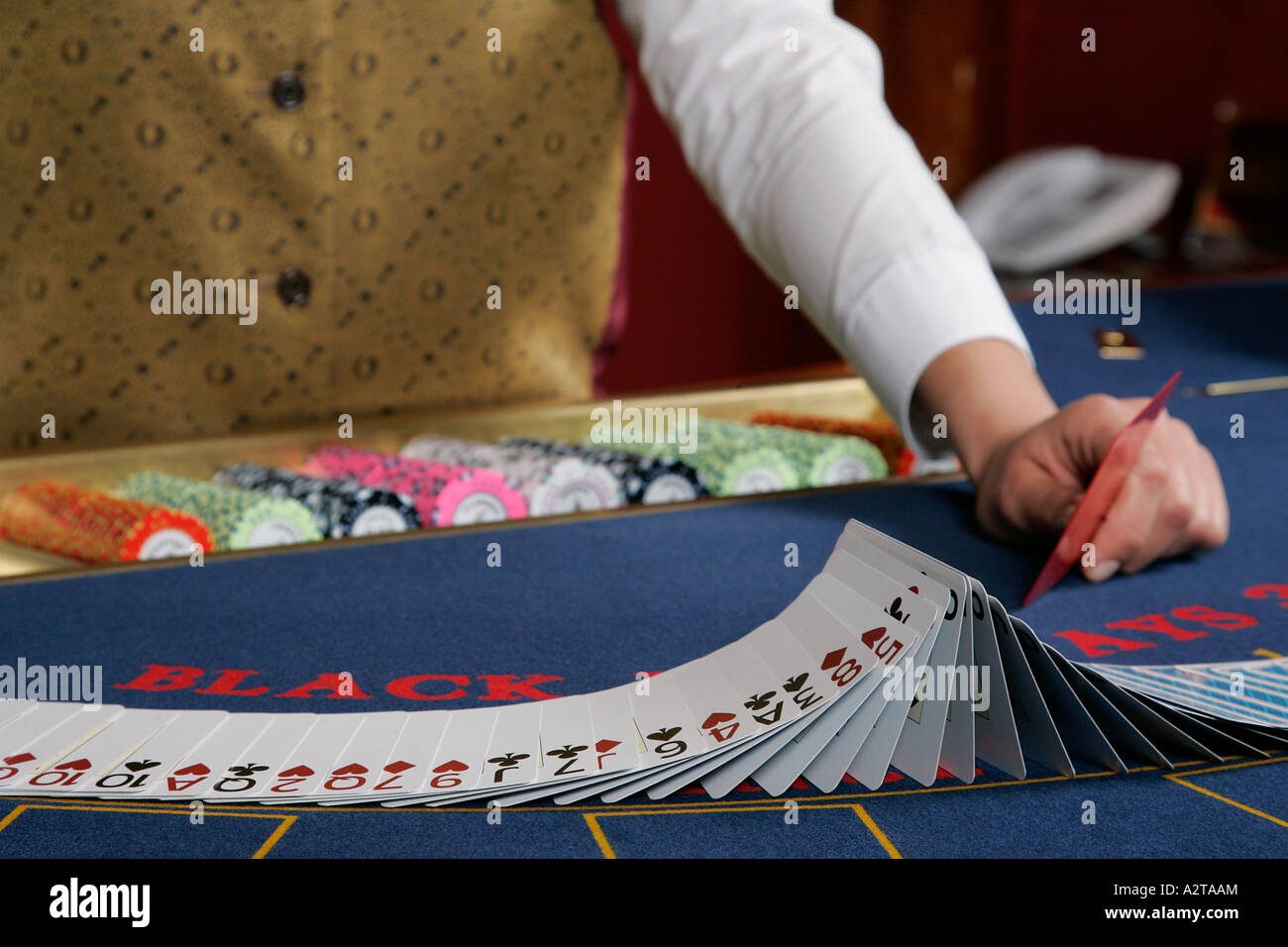 Rotating playing cards hi-res stock photography and images - Alamy
