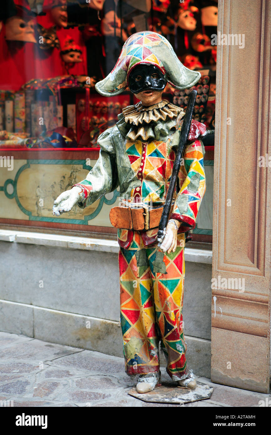 Harlequin Halloween Mask