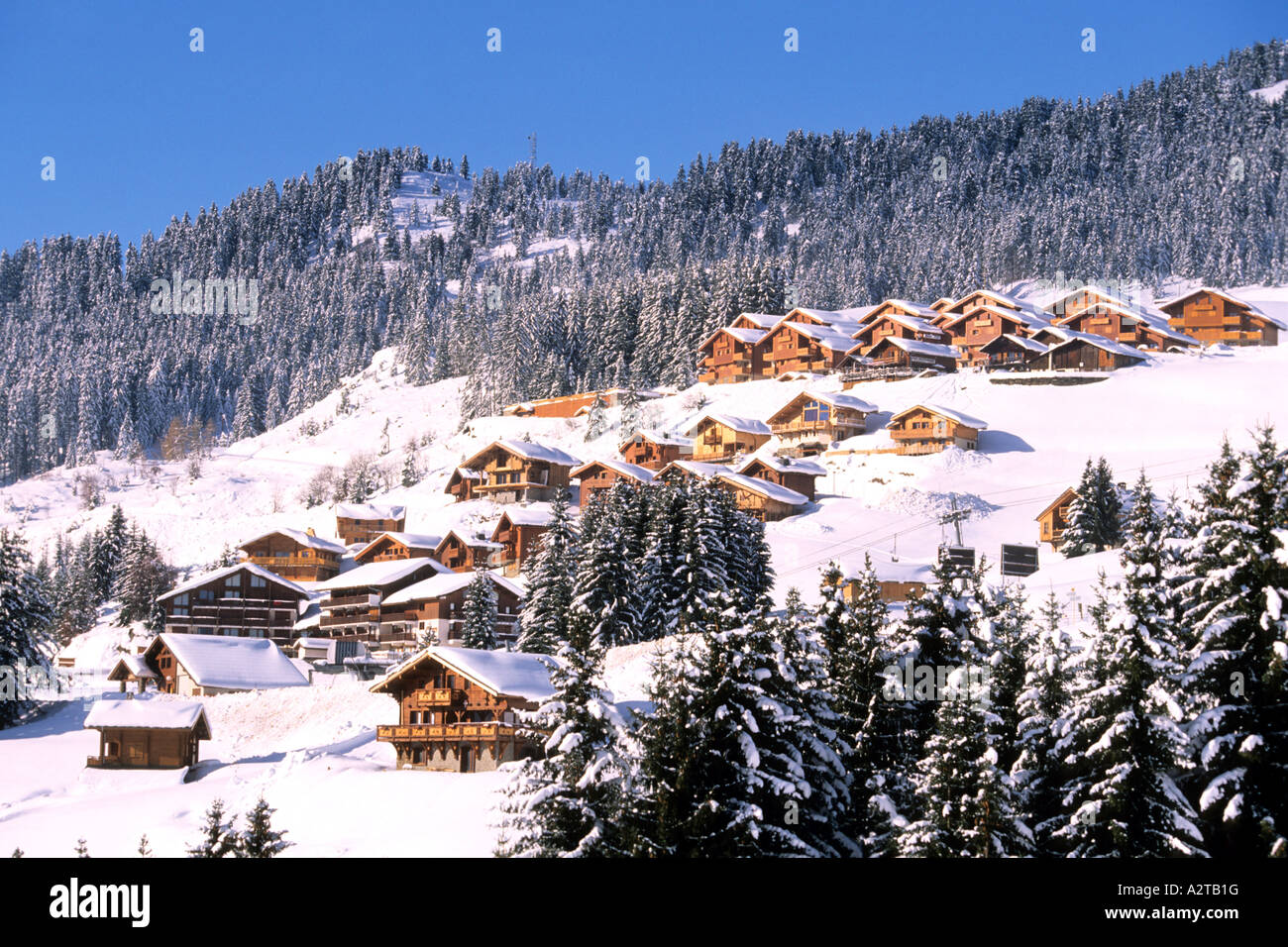 France, Savoie, Bisanne Stock Photo - Alamy