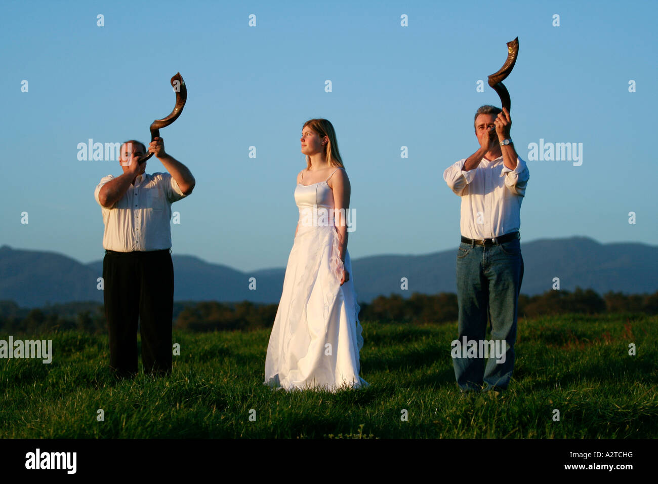 Blowing the shofar festival hi-res stock photography and images - Alamy