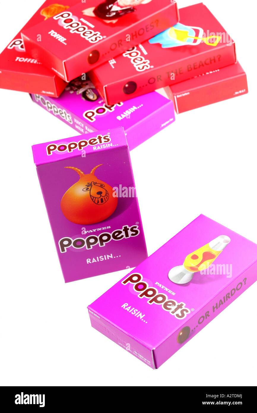 Boxes of Sweets Stock Photo - Alamy