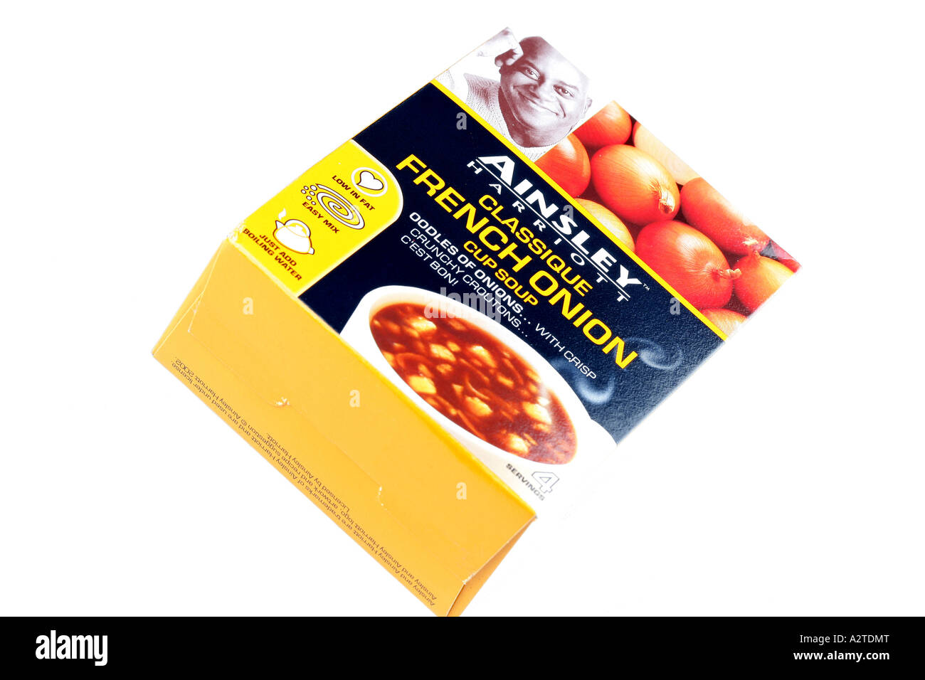 Box of French Onion Soup Sachets Stock Photo - Alamy