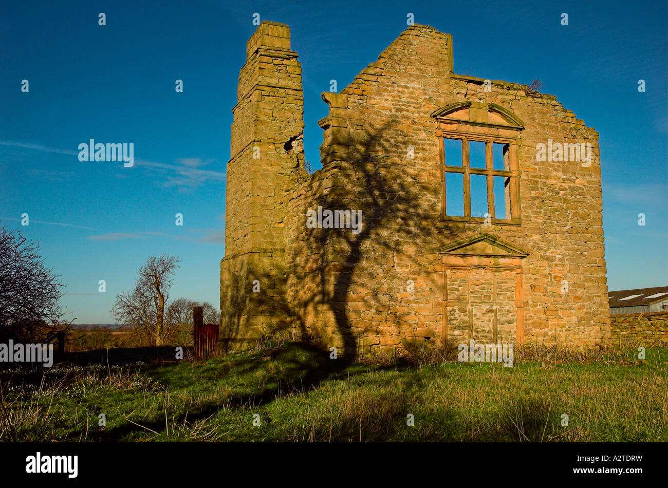 Ruined Manor House, Ripon, North Yorkshire, England UK Stock Photo - Alamy