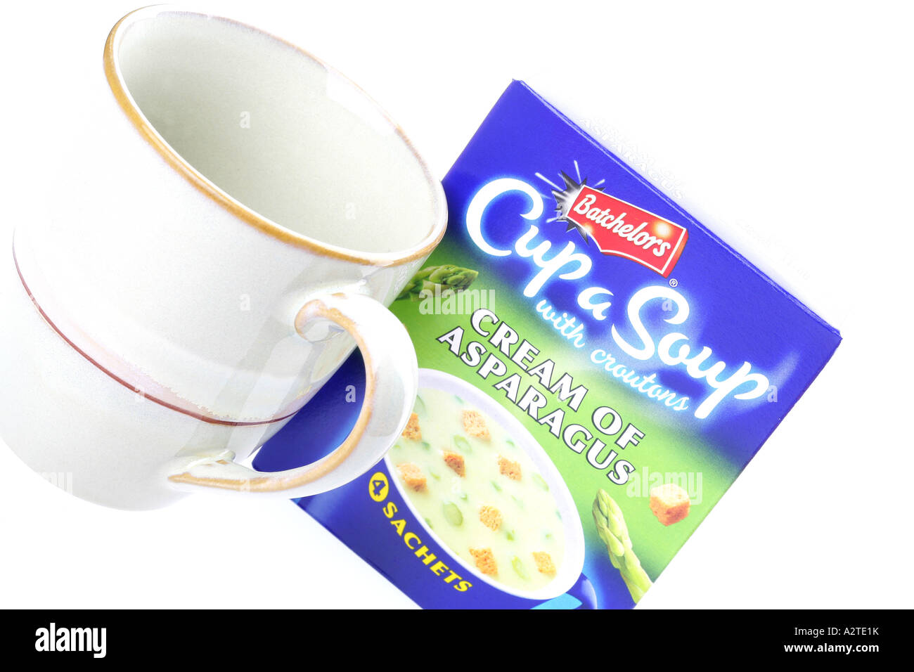 Cup a soup sachet hi-res stock photography and images - Alamy