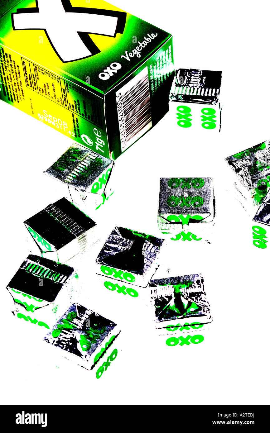 Oxo Stock Cubes Stock Photo - Alamy