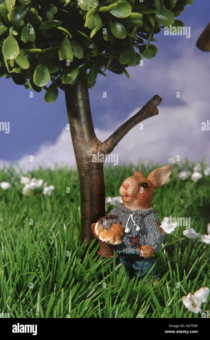 Bunny under tree hi-res stock photography and images - Alamy