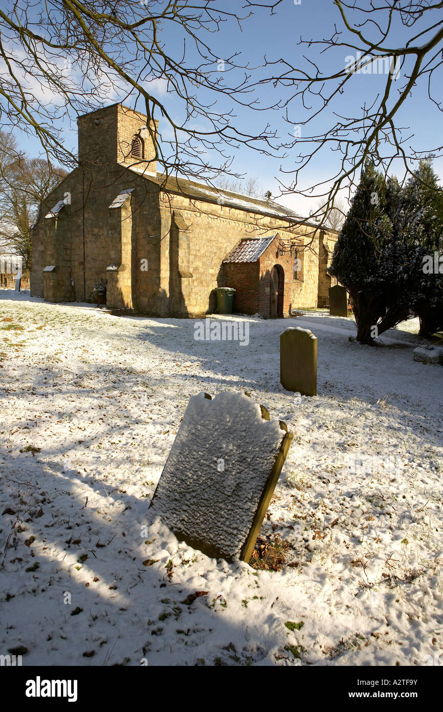 St Margaret Church Millington East Yorkshire The Wolds England UK Stock ...