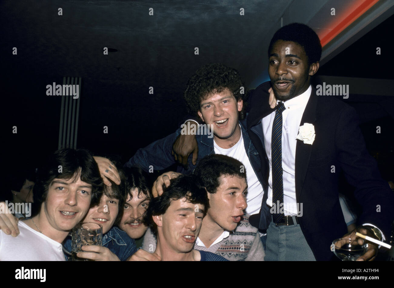 young men at butlins Stock Photo - Alamy