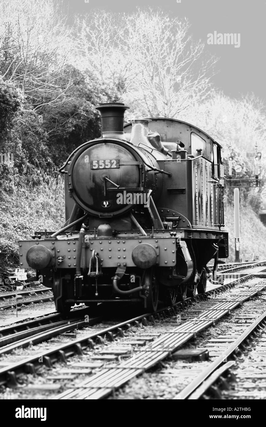 The bodmin railway railway Black and White Stock Photos & Images - Alamy