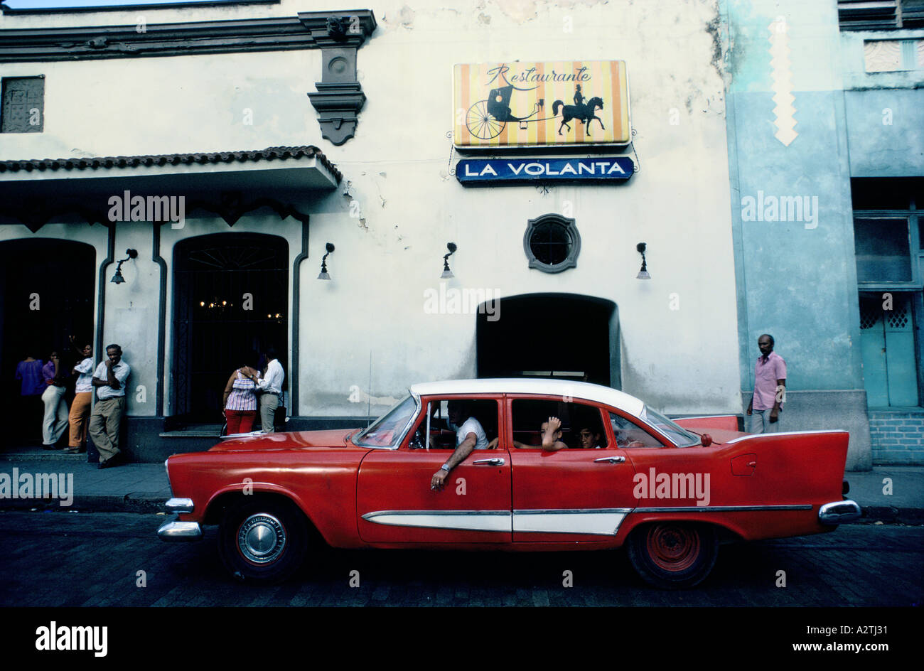 cuban street scene Stock Photo - Alamy