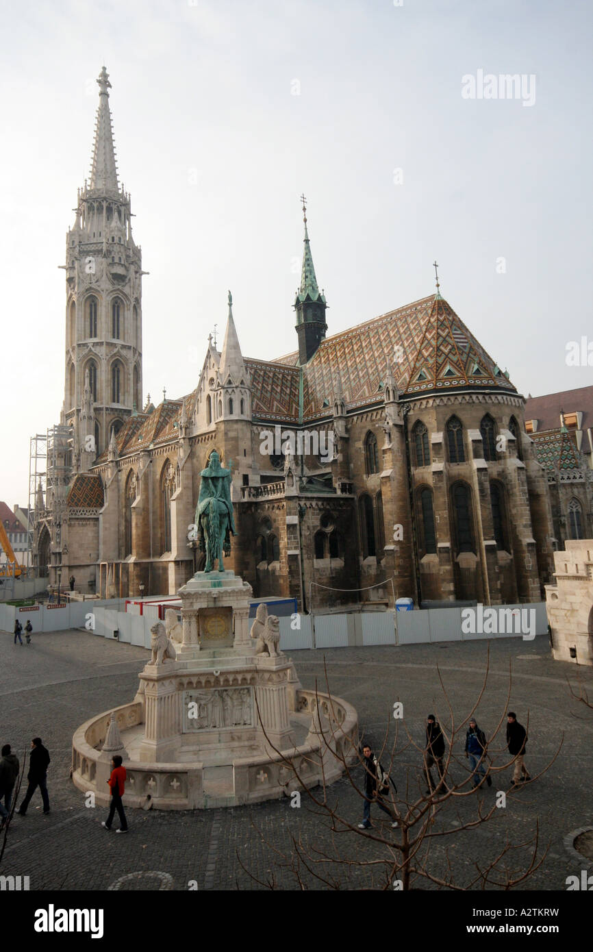 Matthias Church, Budapest Stock Photo - Alamy