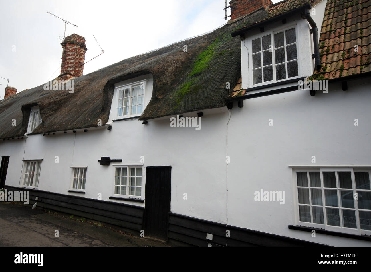 Old UK residential homes Stock Photo - Alamy
