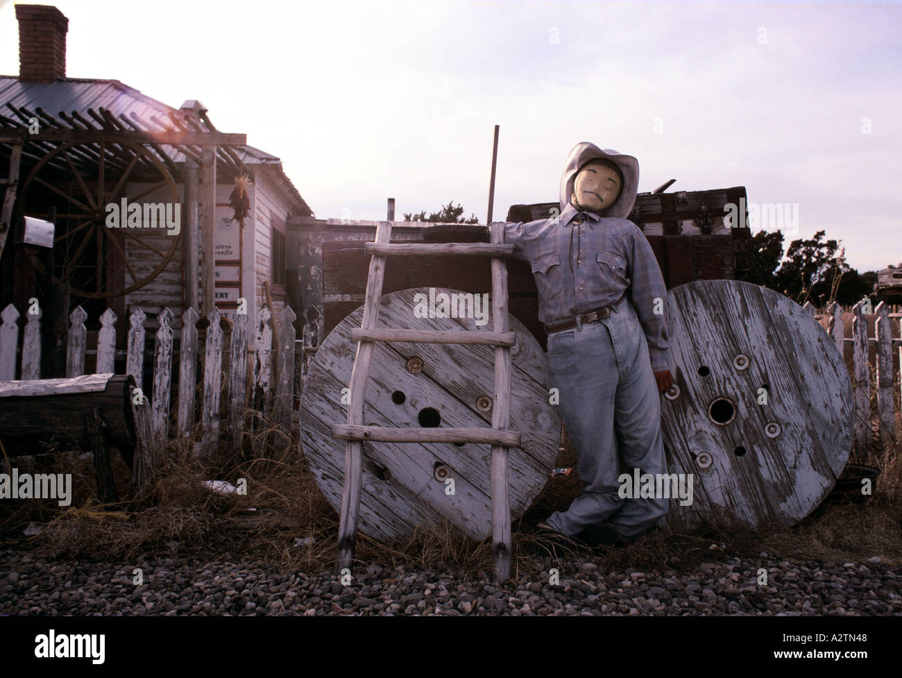Cowboy Scarecrow High Resolution Stock Photography and Images - Alamy
