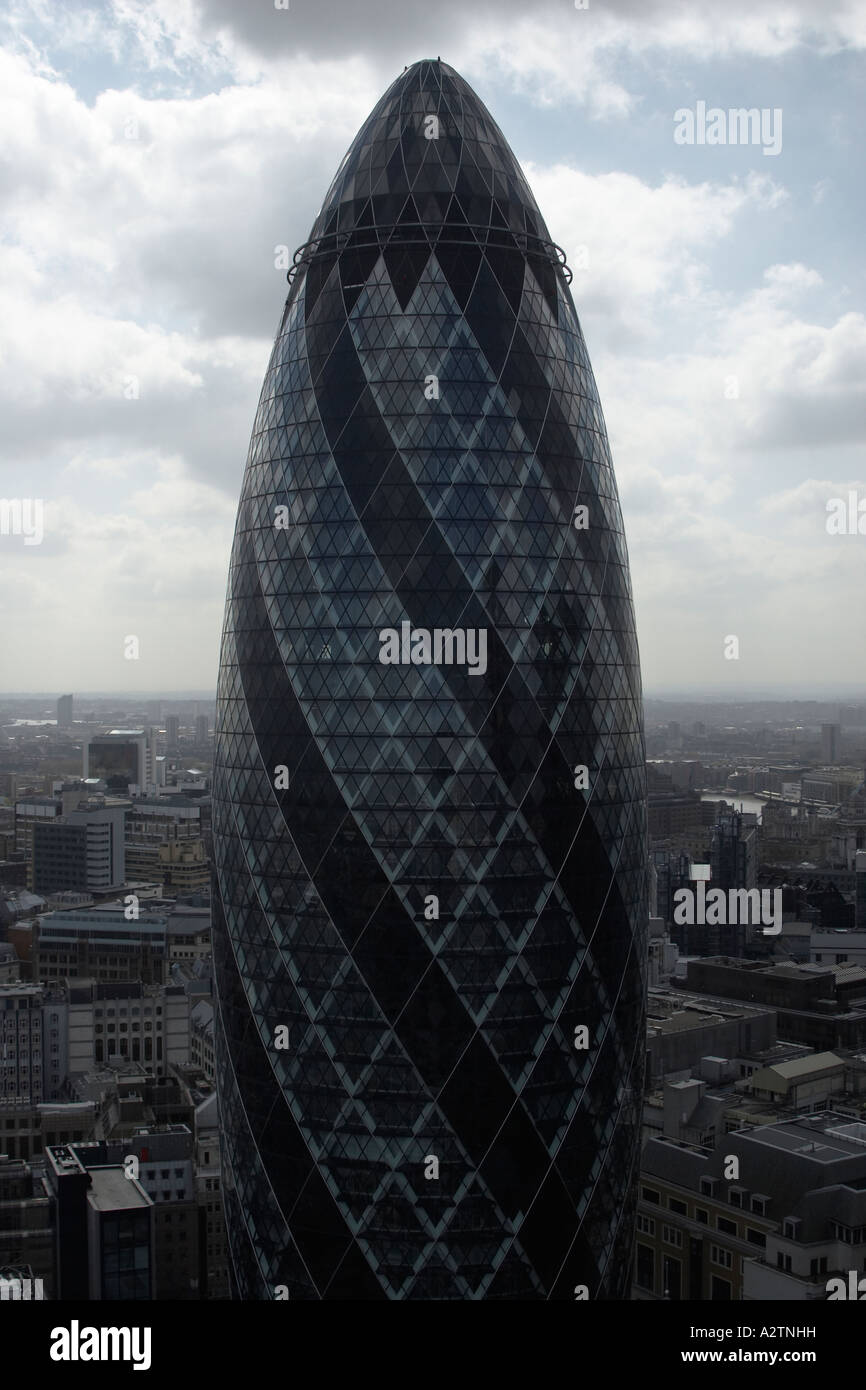 Gerkin london aerial hi-res stock photography and images - Alamy