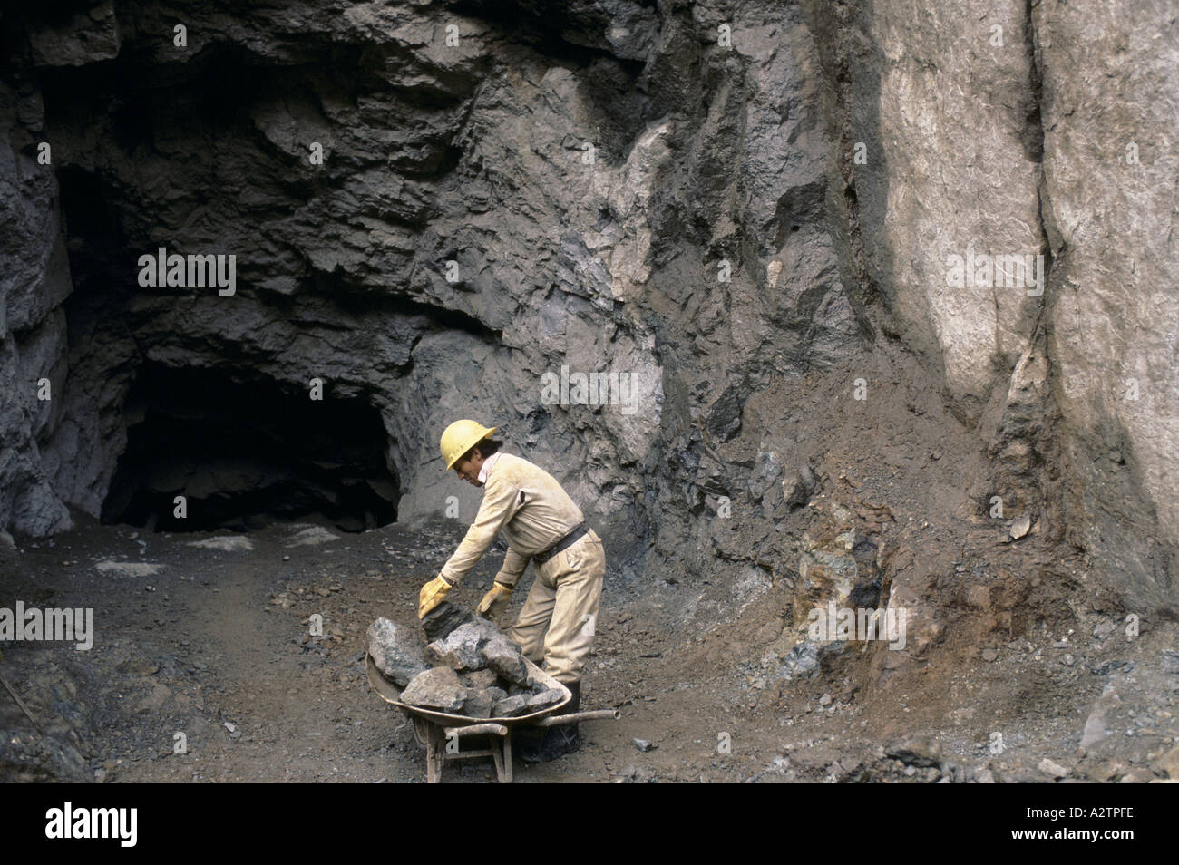 Silver mining peru hi-res stock photography and images - Alamy