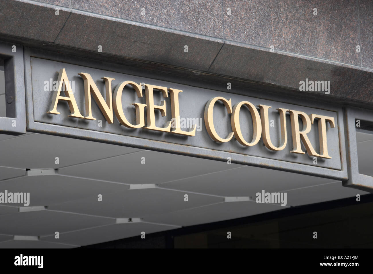 London angel court hi-res stock photography and images - Alamy