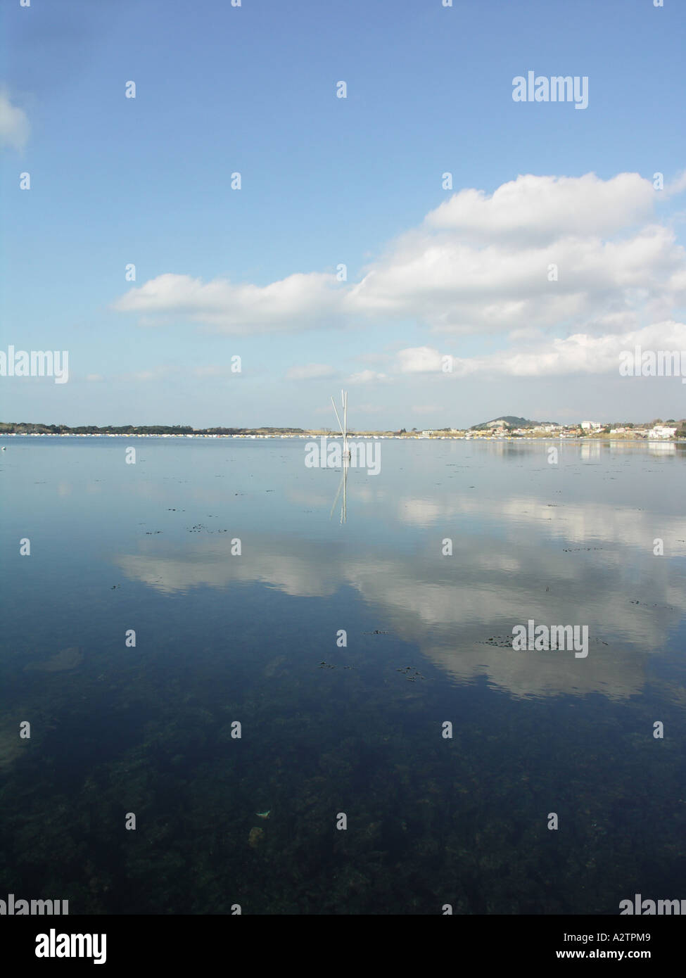 Lake Fusaro, Bacoli, Pozzuoli, Phlegraean Fields Park, Naples, Campania ...