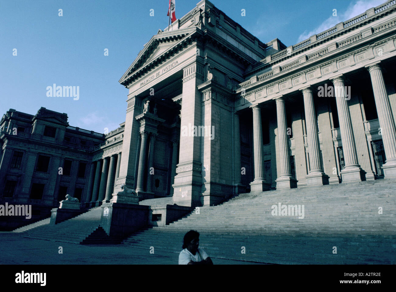 Palace of Justice Lima Peru Stock Photo - Alamy