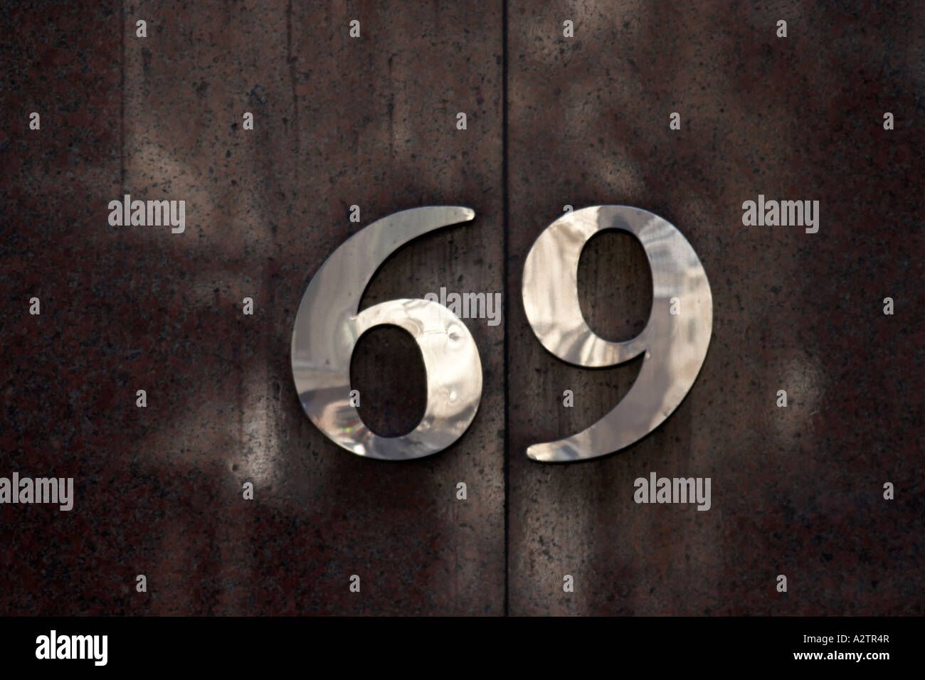69 signage hi-res stock photography and images - Alamy