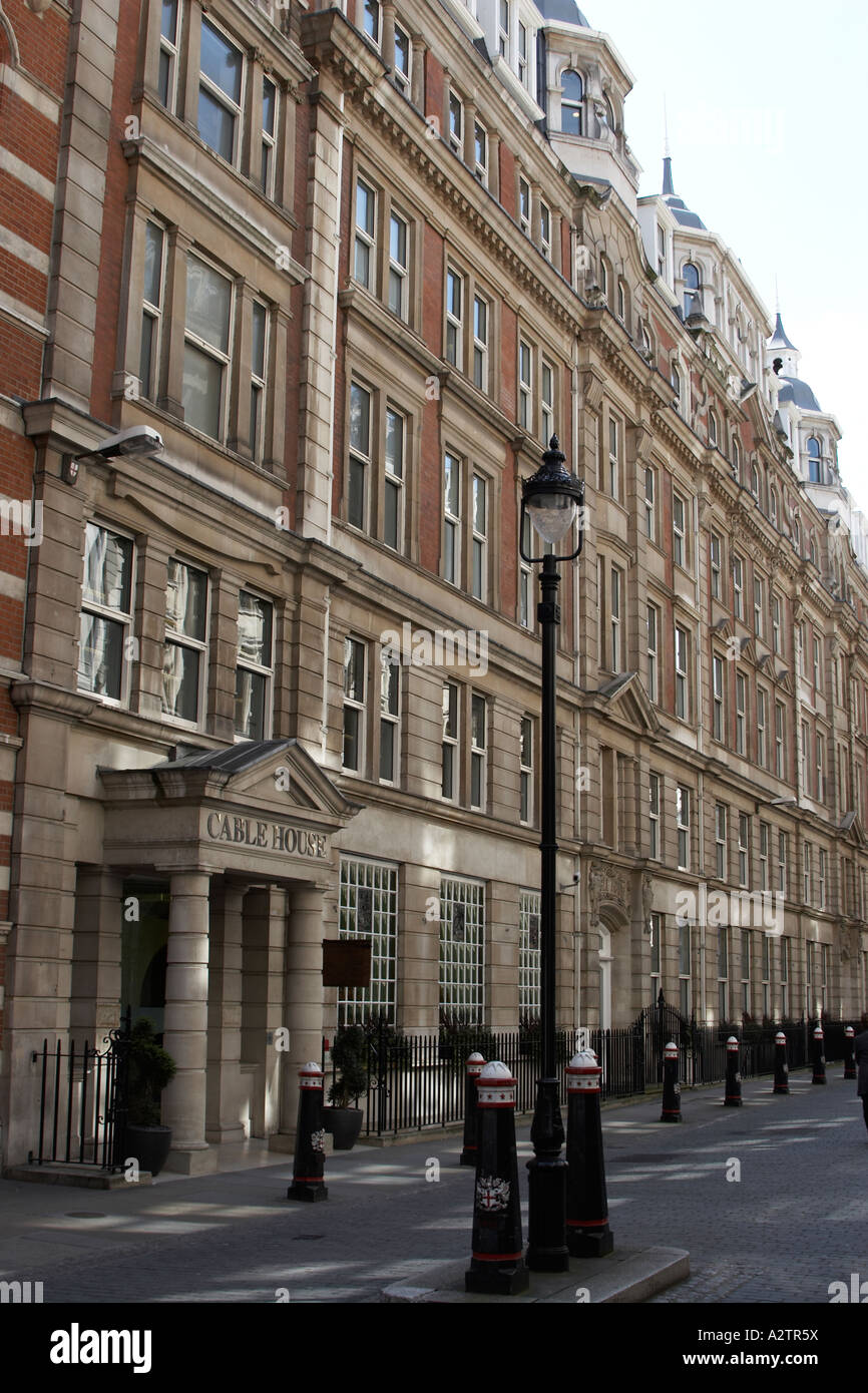 Cable House commercial office building City of London EC2 England UK ...