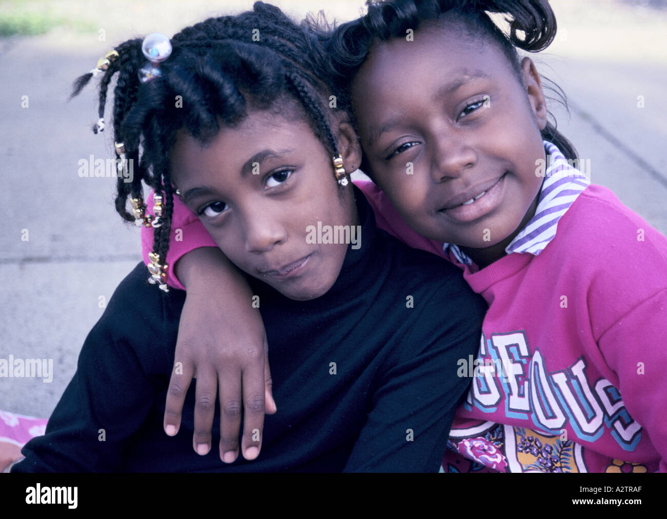 Ohio USA two best friends Stock Photo - Alamy