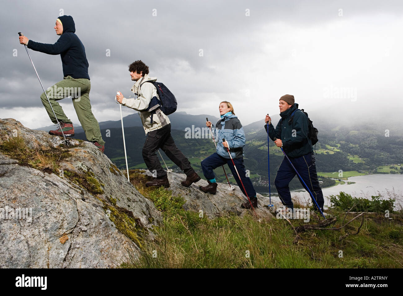 Hikers aid hi-res stock photography and images - Alamy